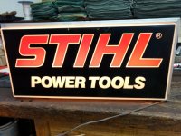 SOLD - STIHL lighted sign | Outdoor Power Equipment Forum