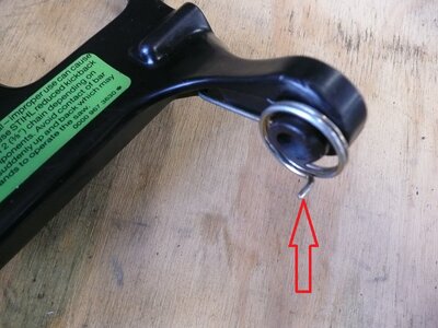 HELP! - Stihl 009 handguard spring. | Outdoor Power Equipment Forum